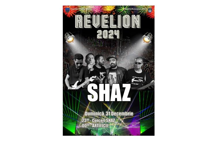 Revelion în aer liber, pe platoul din fața Primăriei! Concert cu trupa Shaz și foc de artificii ...